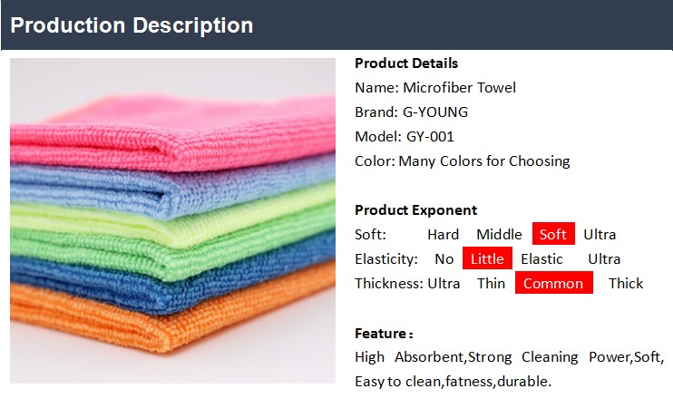 Microfiber Warp Cloth - 湖北省吉扬日用品有限公司